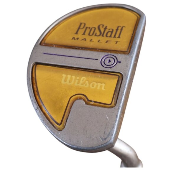 Wilson | Games | Wilson Prostaff Mallet Golf Putter 35 Steel Shaft ...